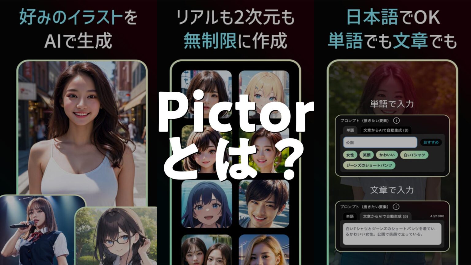 AIイラスト 画像生成AI – Pictorとは？アプリで何ができる？使い方、評価、無料か調査 | AppMatch