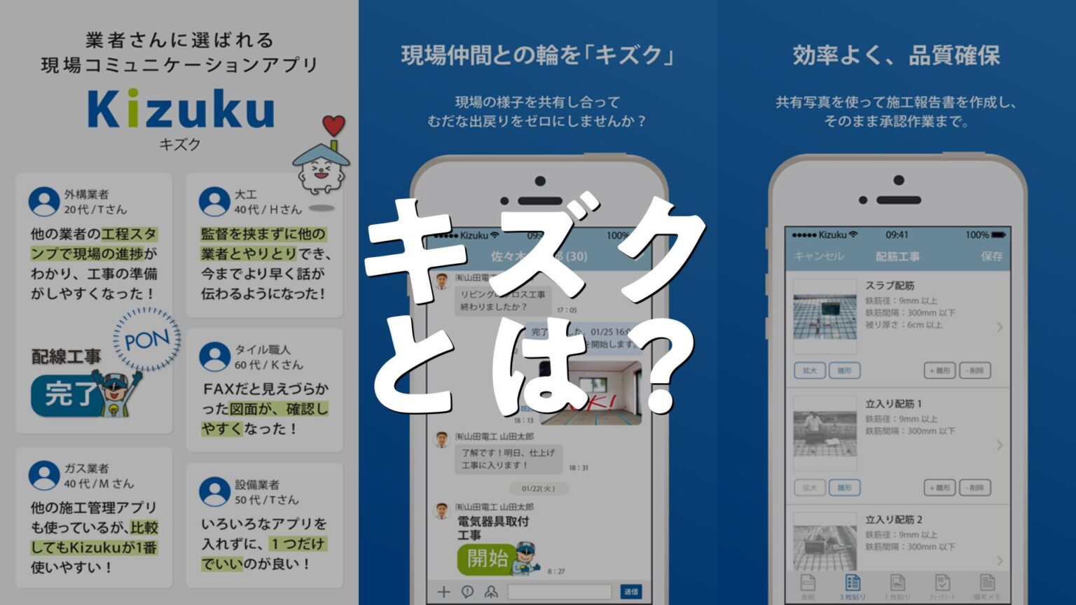 Kizuku キズク – 現場コミュニケーションアプリとは？アプリで何ができる？使い方、評価、無料か調査 | AppMatch