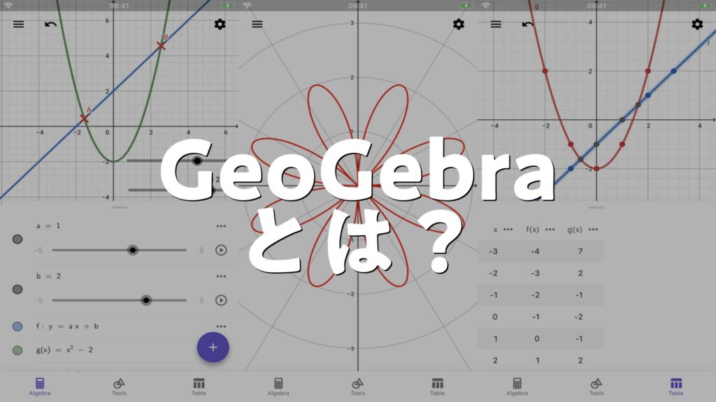 GeoGebra 関数グラフとは？アプリで何ができる？使い方、評価、無料か調査 | AppMatch
