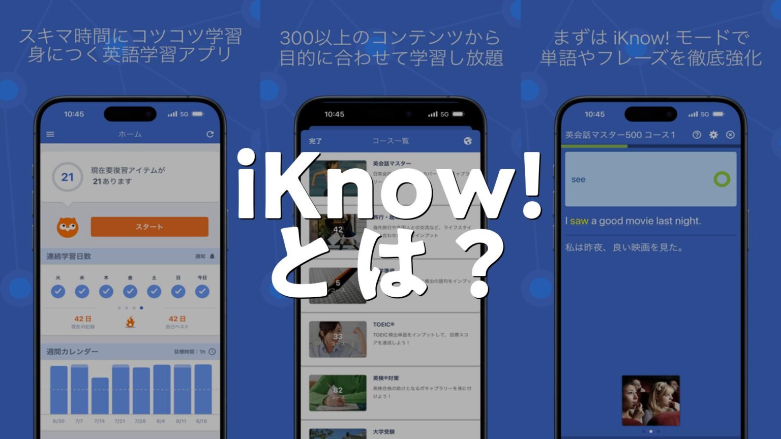 英語学習 iKnow!とは？アプリで何ができる？使い方、評価、無料か調査 | AppMatch