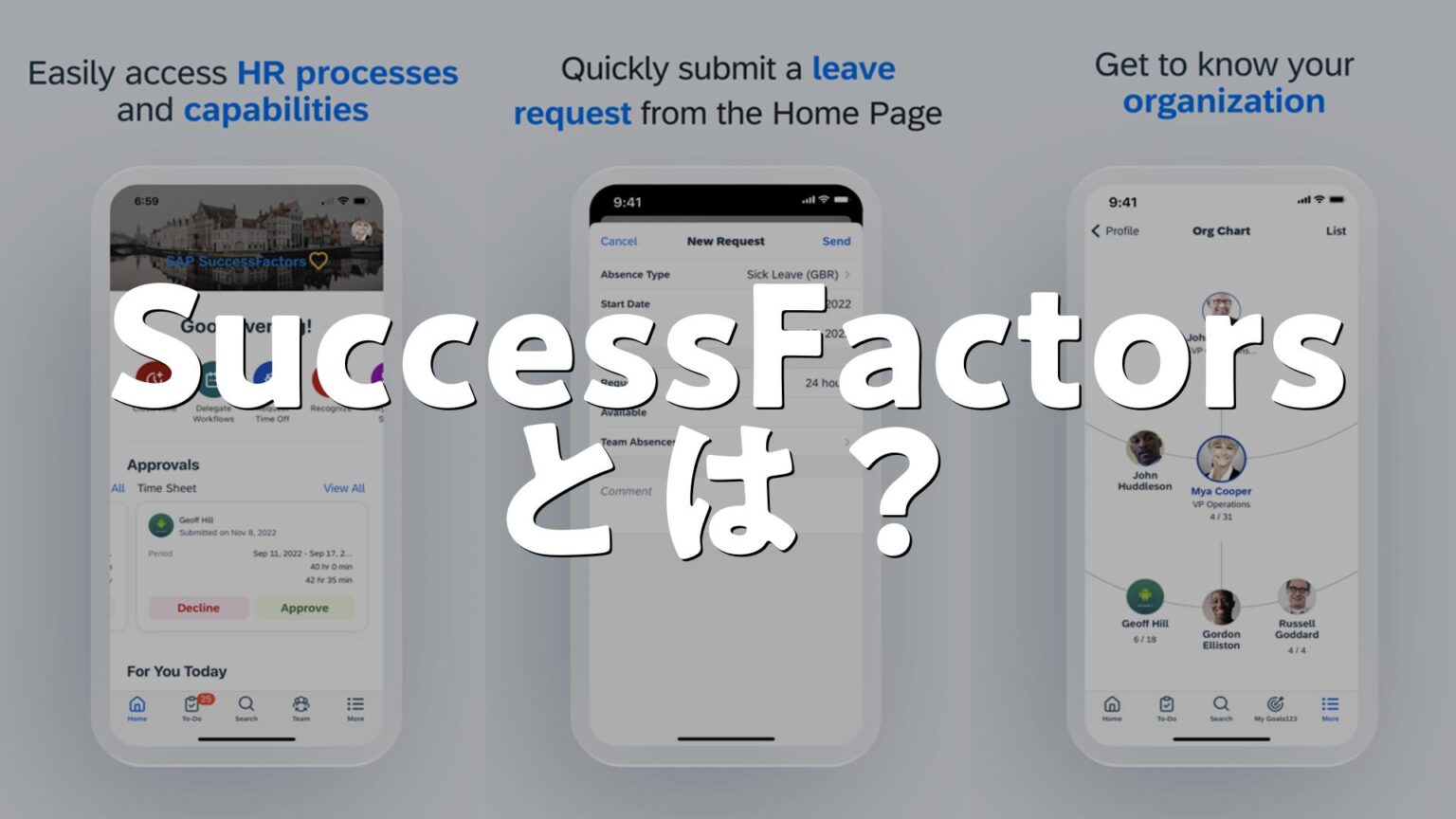 SAP SuccessFactors Mobileとは？アプリで何ができる？使い方、評価、無料か調査 | AppMatch